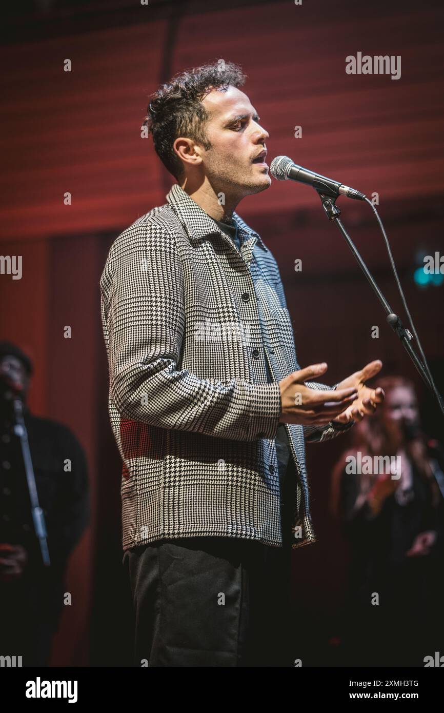 28th July 2024 - Gateshead, UK: Jordan Rakei peforms with Royal ...