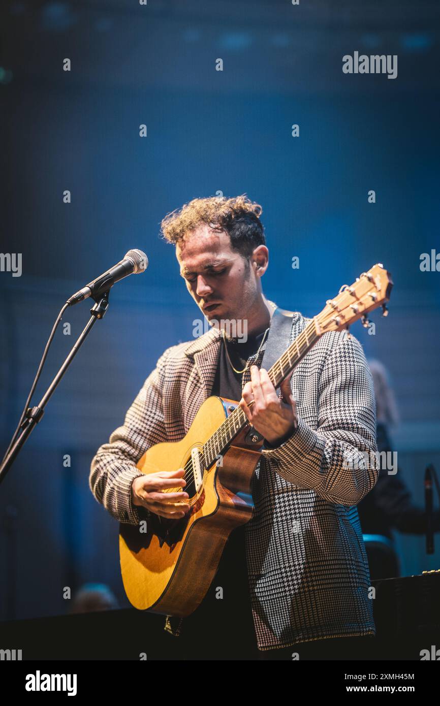 28th July 2024 - Gateshead, UK: Jordan Rakei peforms with Royal ...