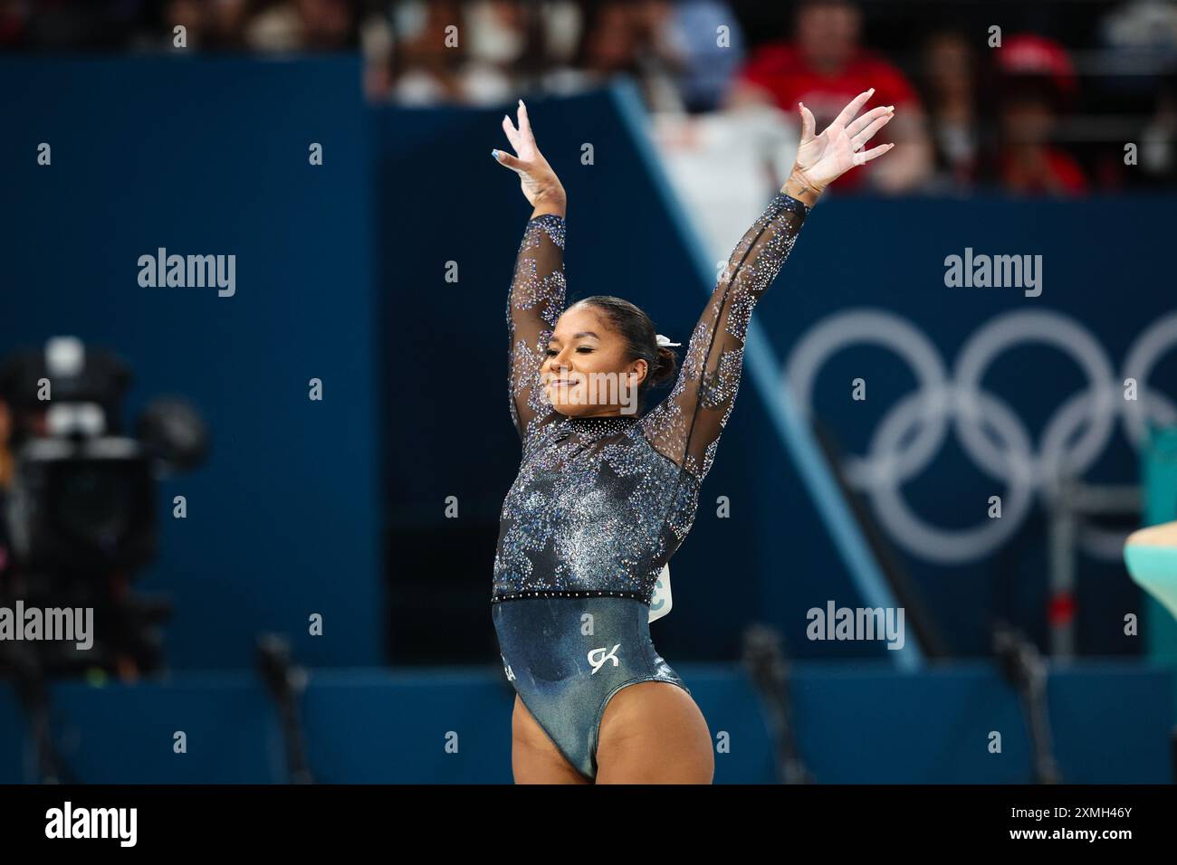 PARIS, FRANCE. 28th July, 2024. Jordan Chiles of Team United States ...