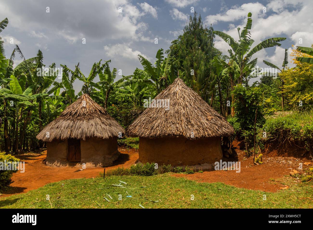 Uganda traditional houses hi-res stock photography and images - Alamy