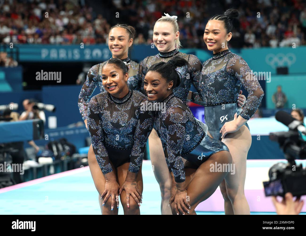 Jordan chiles simone biles hi-res stock photography and images - Alamy