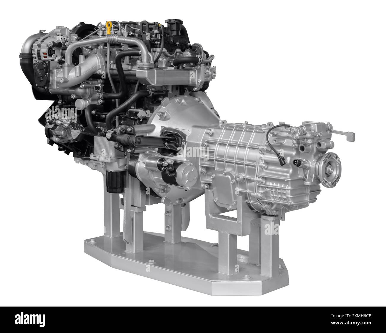 Diesel engine and automatic transmission service maintenance isolated ...