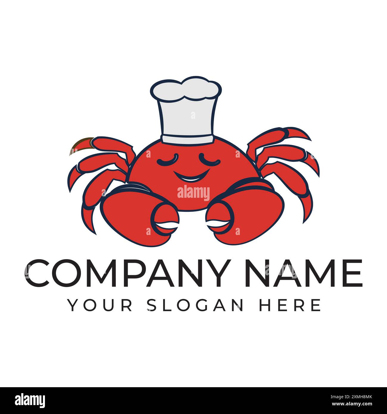 Crab logo vector illustrations design icon symbols Stock Vector Image ...