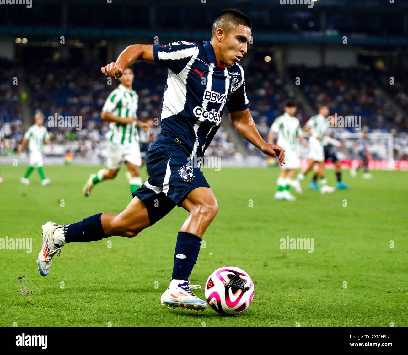 GUADALUPE, MEXICO - JULY 27: #184 Monterrey Rayados, Cristian Reyes ...