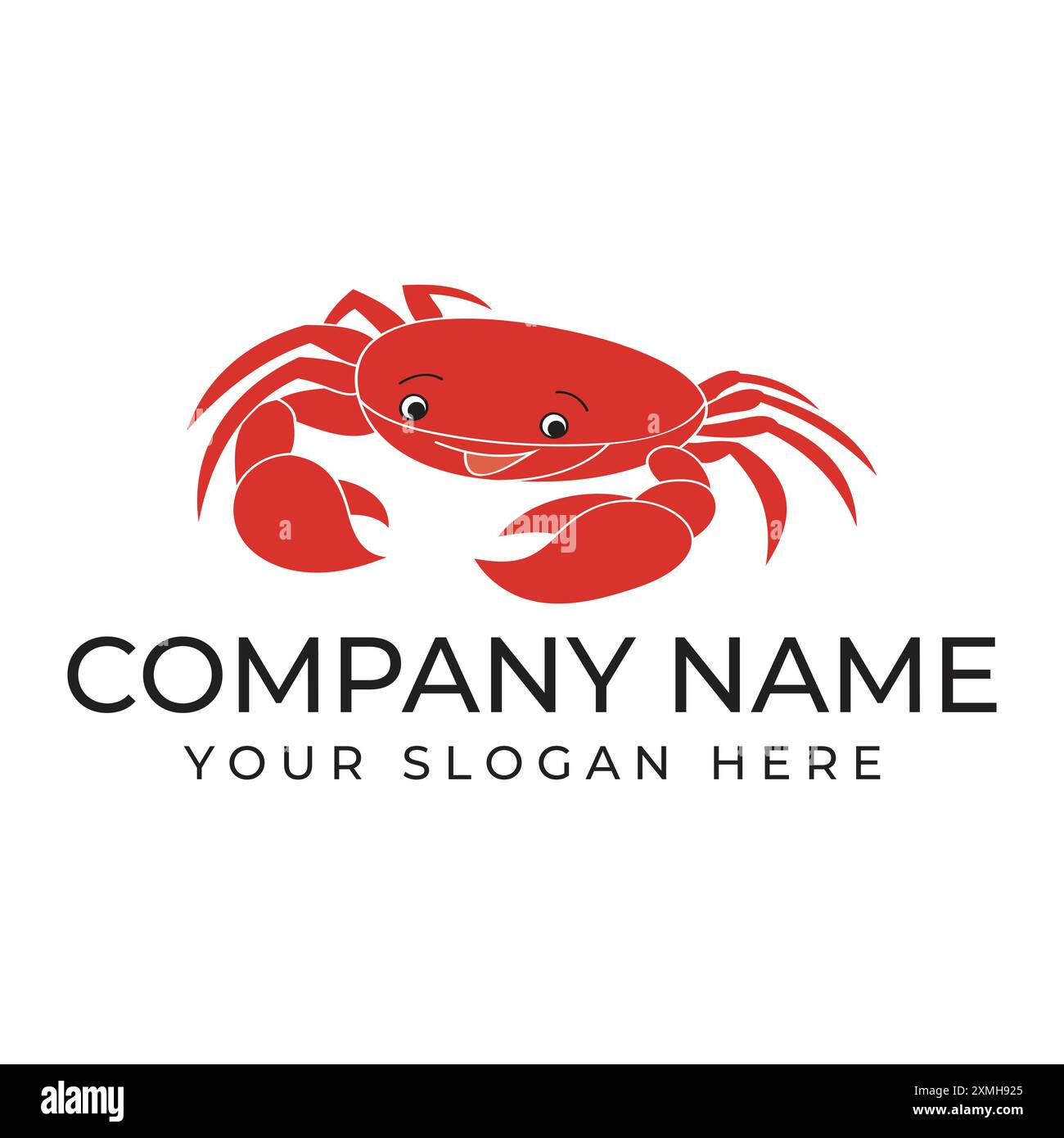 Crab logo vector illustrations design icon symbols Stock Vector Image ...
