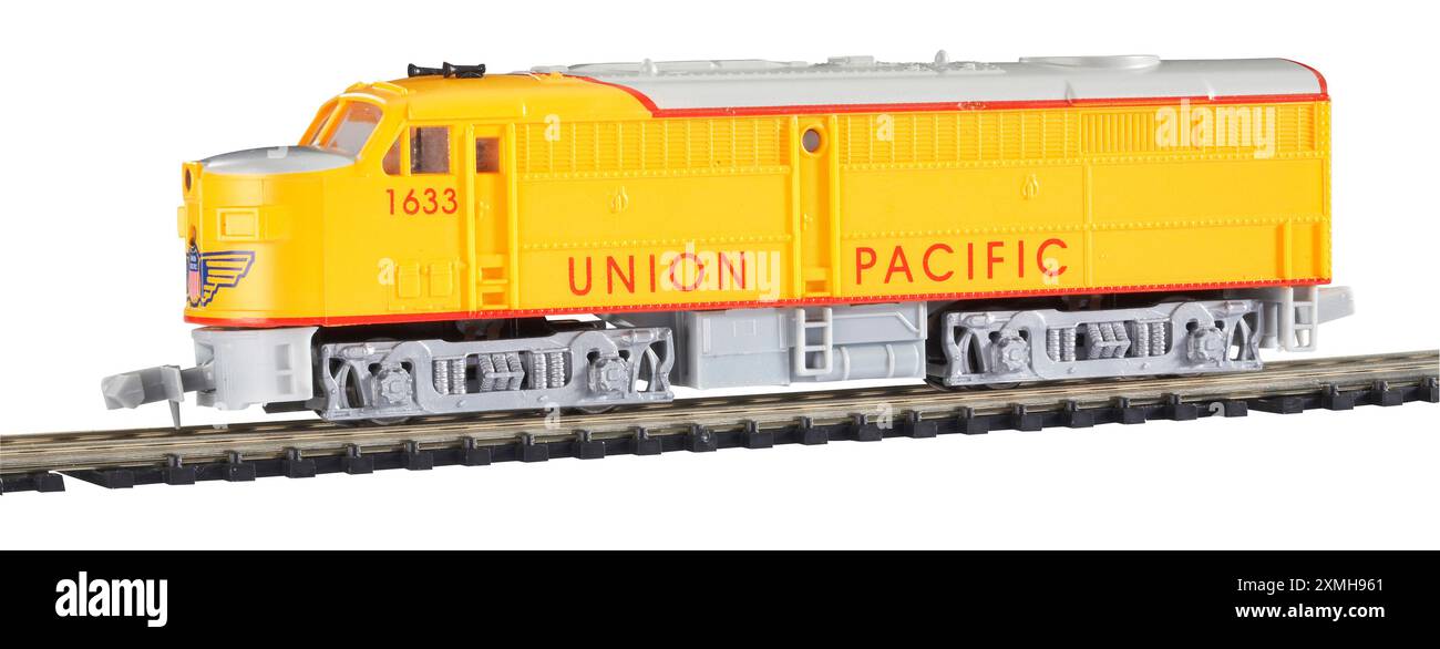 Union pacific up locomotive railroad Cut Out Stock Images & Pictures ...