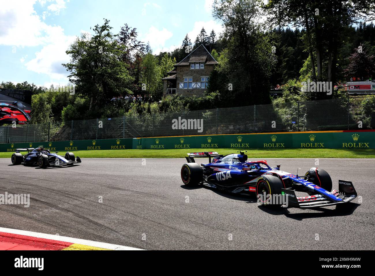 Spa Francorchamps, Belgium. 28th July, 2024. Yuki Tsunoda (JPN) RB ...