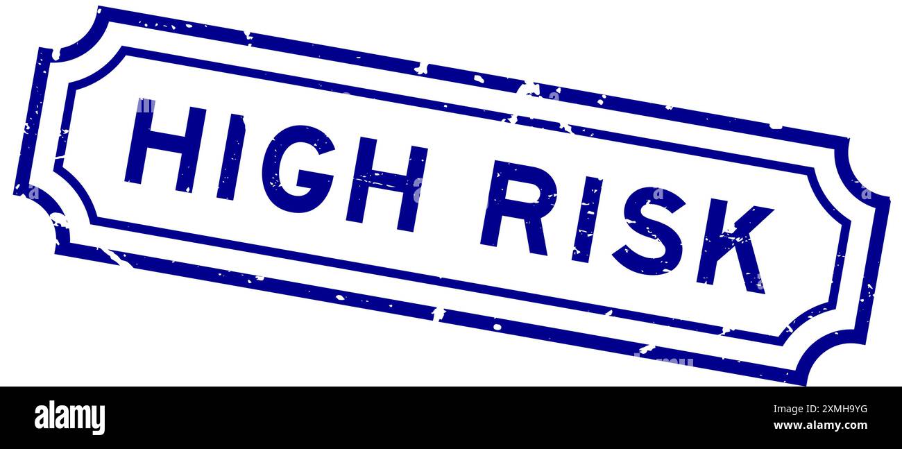 Grunge blue risk assessment hi-res stock photography and images - Alamy