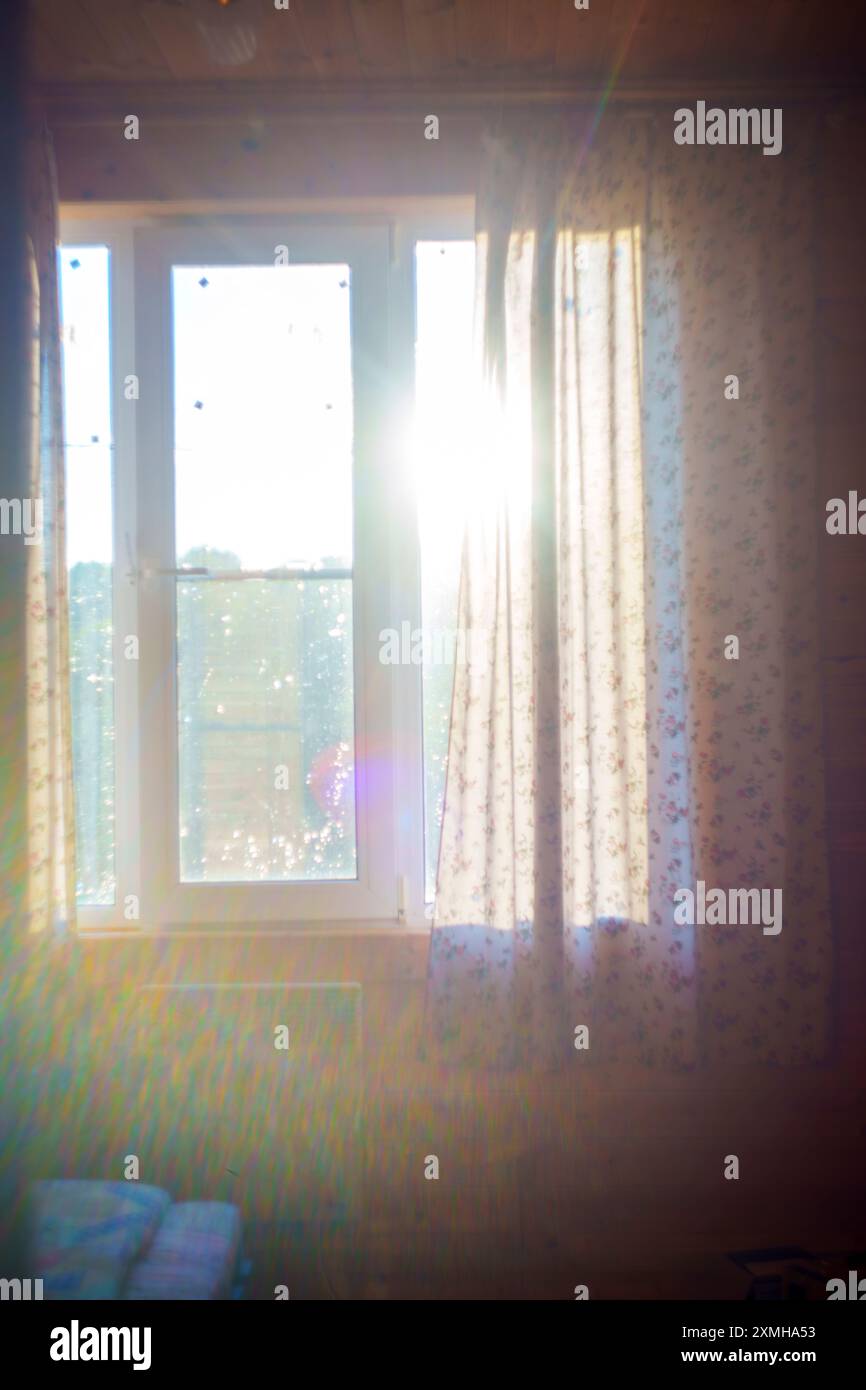 Sunshine streaming through early hi-res stock photography and images ...