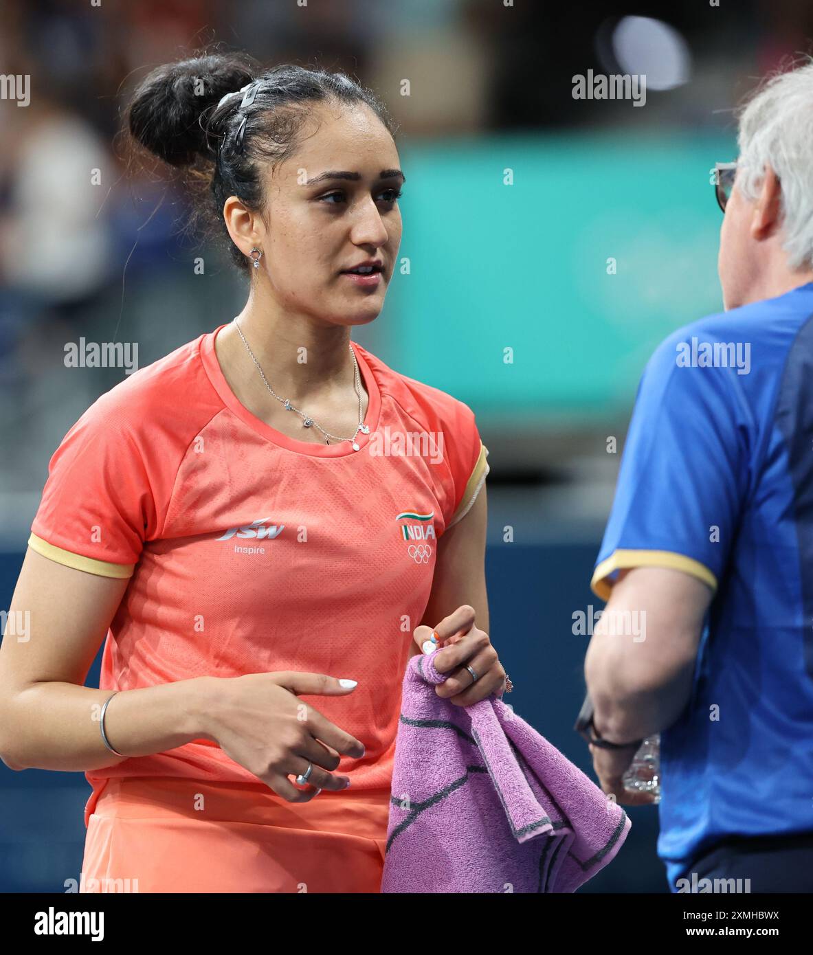 Porte Maillot, France. 28th July, 2024. Paris Olympics 2024: Table ...