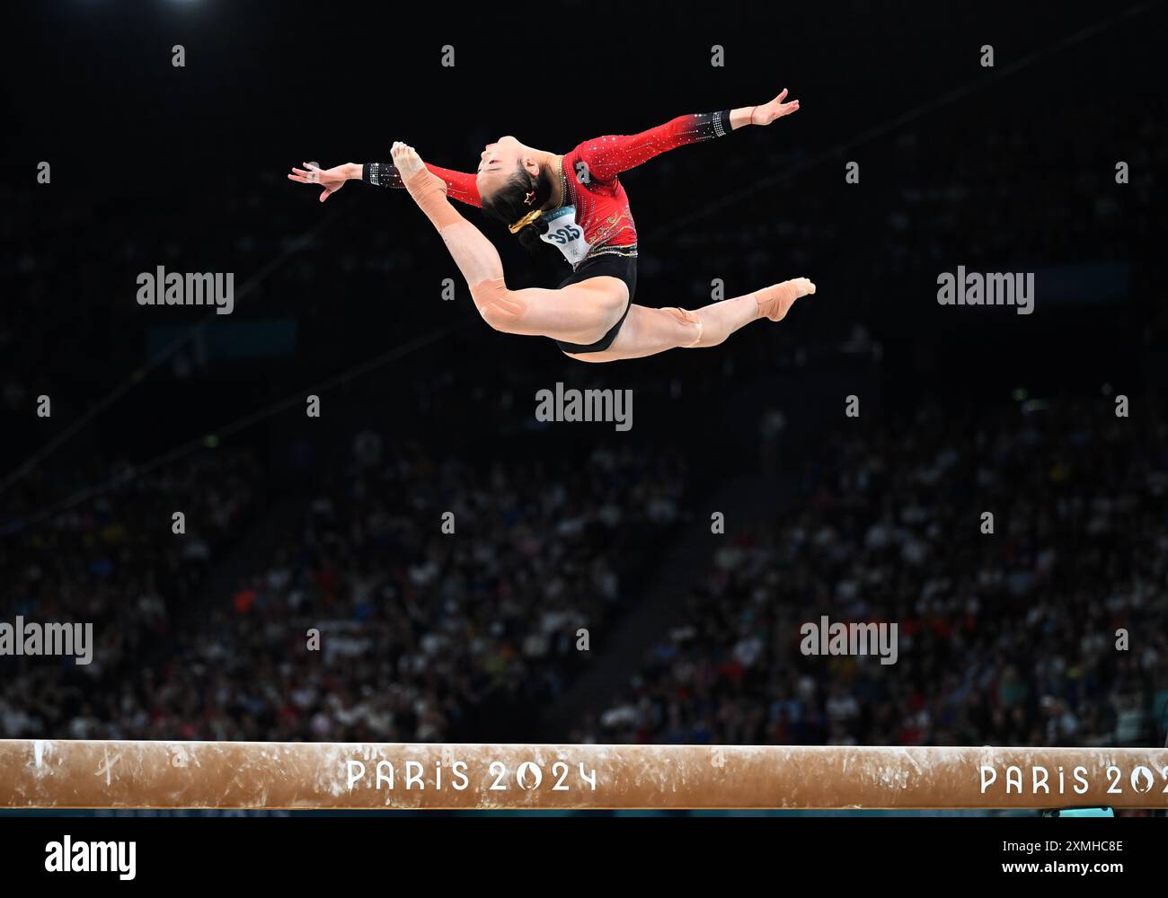 Paris, France. 28th July, 2024. Luo Huan of China competes in the ...