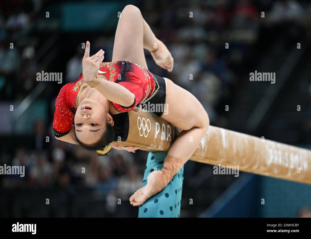 Paris, France. 28th July, 2024. Luo Huan of China competes in the ...