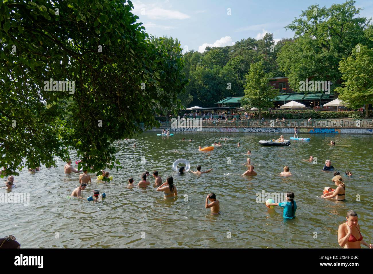 Schlachtensee, Bezirk Steglitz-Zehlendorf, Grunewald, Berlin ...