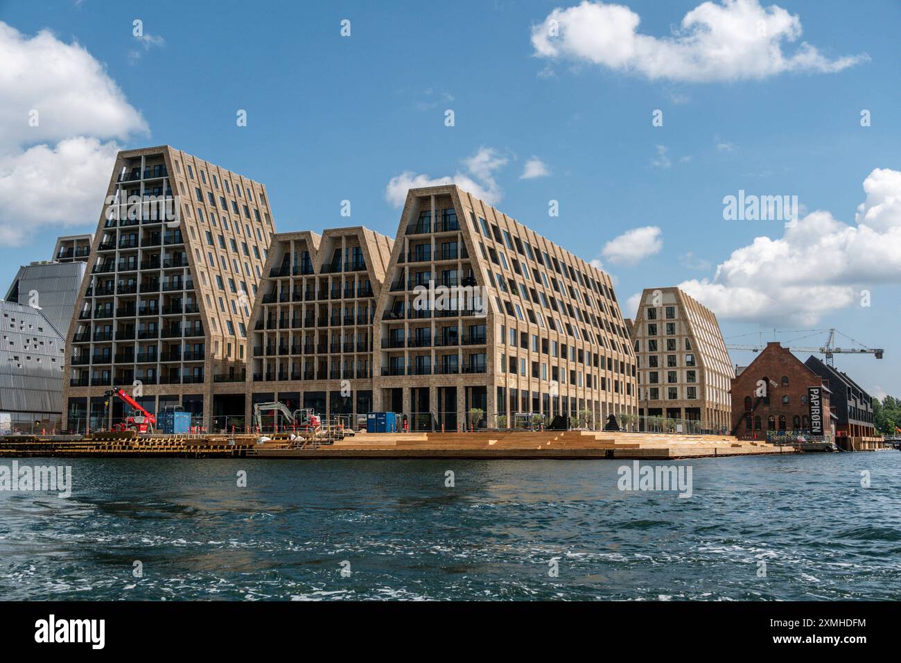 Paper Island, Neubauprojekt auf der Insel Christiansholm. Architekt ...