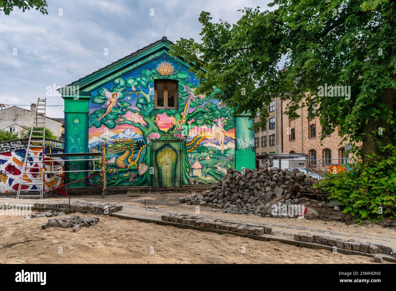 Graffiti, Street Art , Freetown Christiana ,Kopenhagen, Dänemark ...