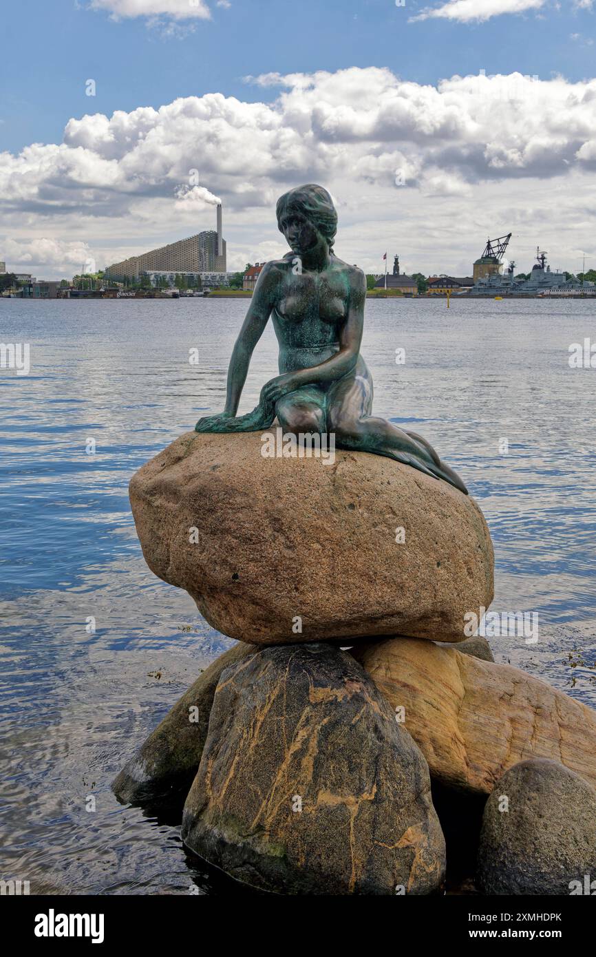 The Little Mermaid, Copenhagen, Denmark, Europe, Die kleine ...