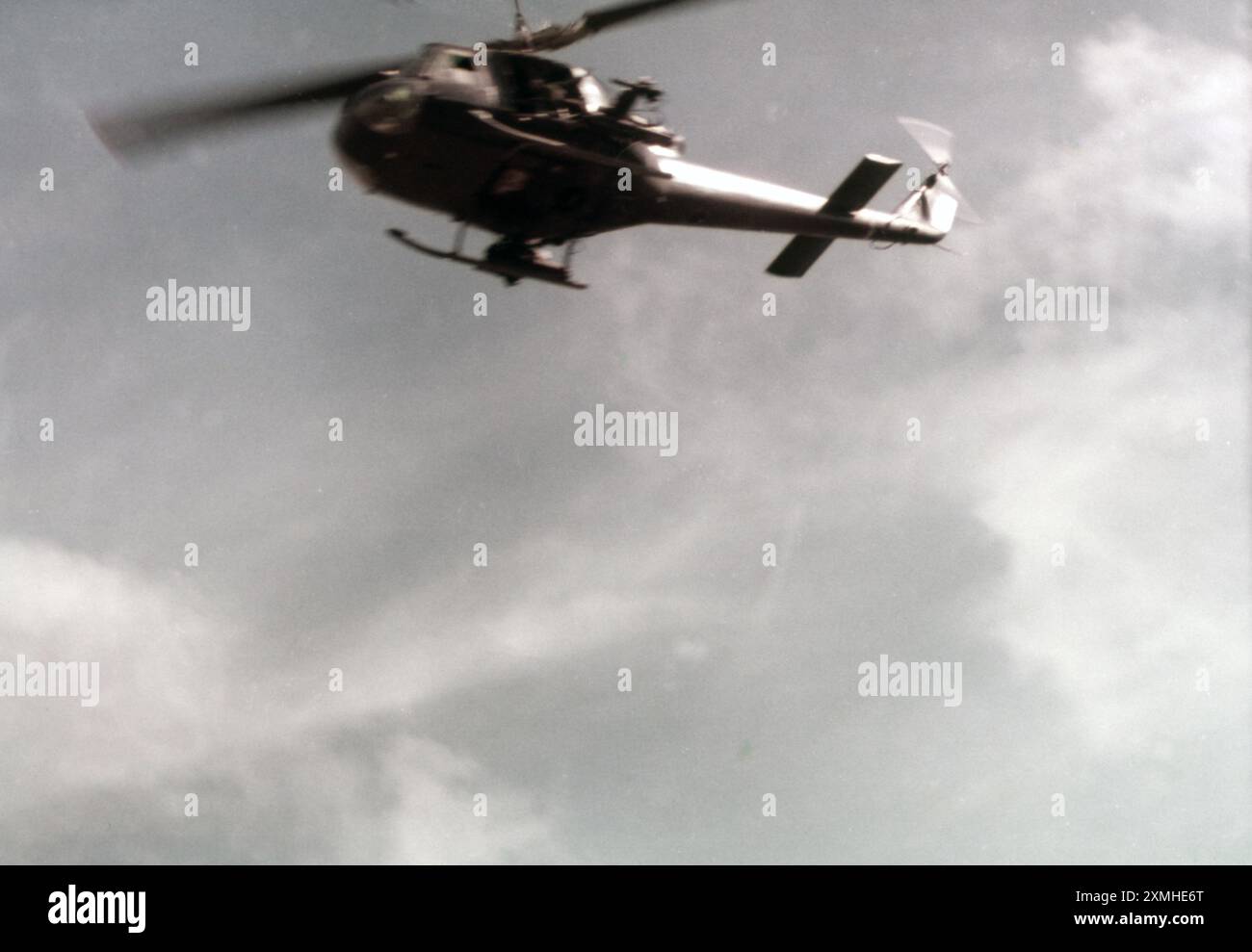 USA Vietnam War Gunship Helicopter Bell UH-1C Huey Stock Photo - Alamy