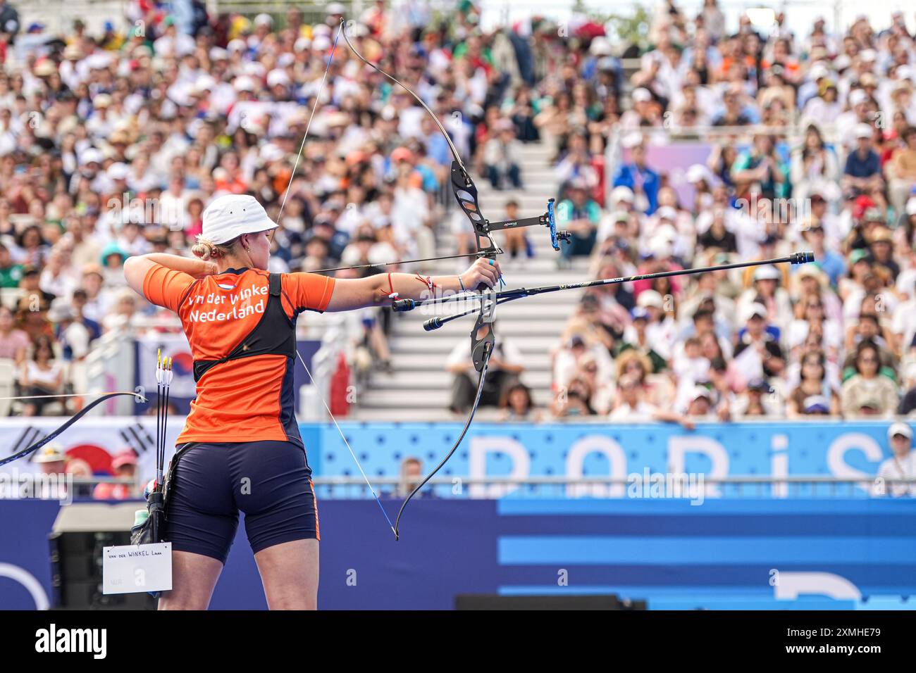 Paris, France. 28th July, 2024. PARIS, FRANCE - JULY 28: Laura van der ...