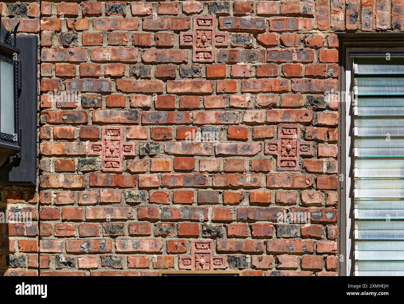 Detail, 21 East 10th Street (The Wordsworth) in Greenwich Village ...