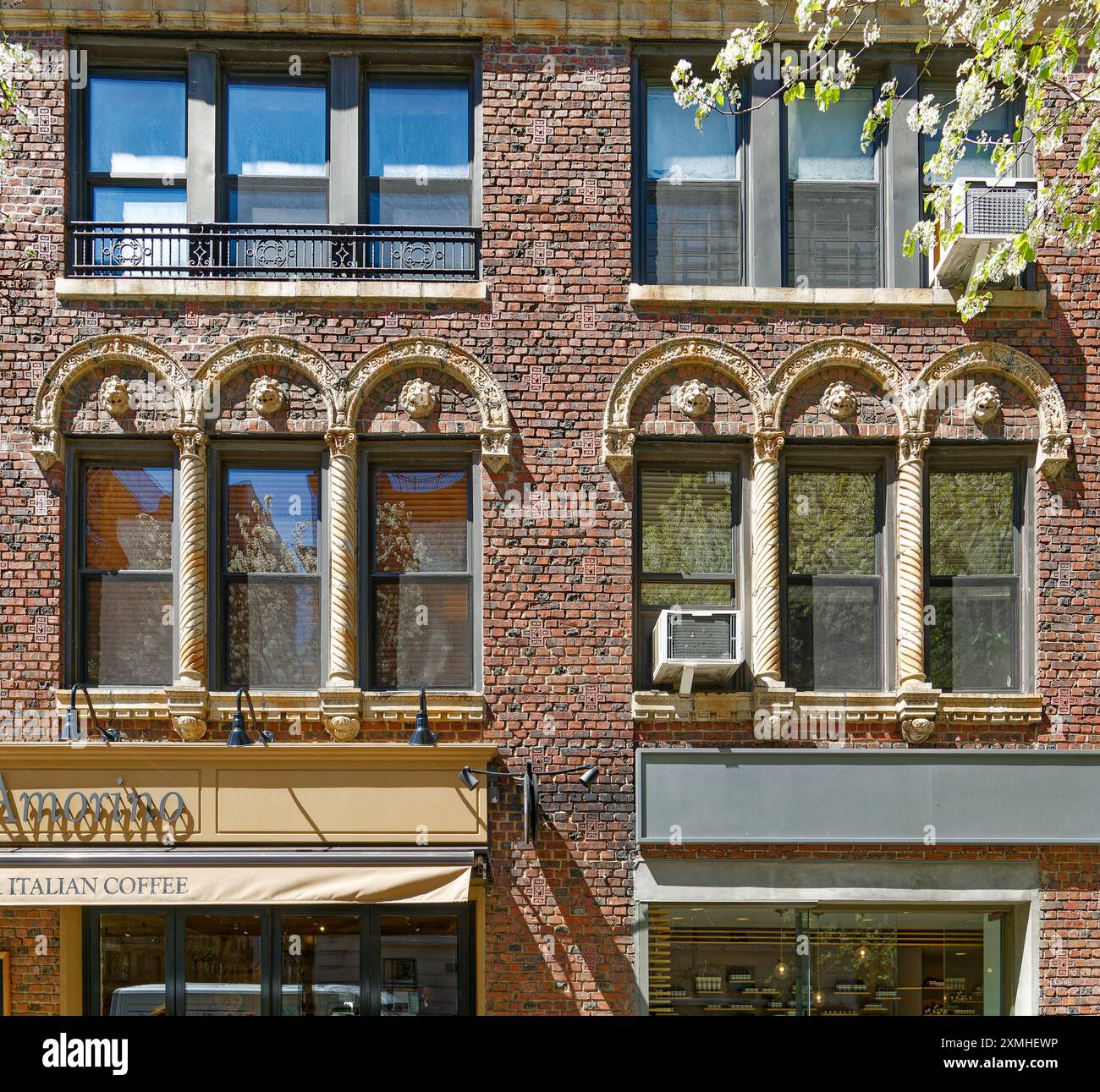 Detail, 21 East 10th Street (The Wordsworth) in Greenwich Village ...