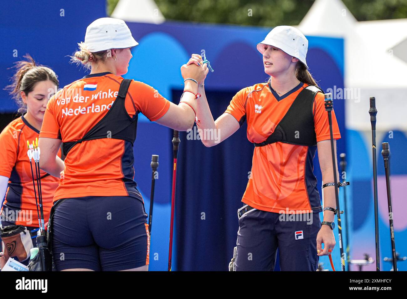 Paris, France. 28th July, 2024. PARIS, FRANCE - JULY 28: Laura van der ...