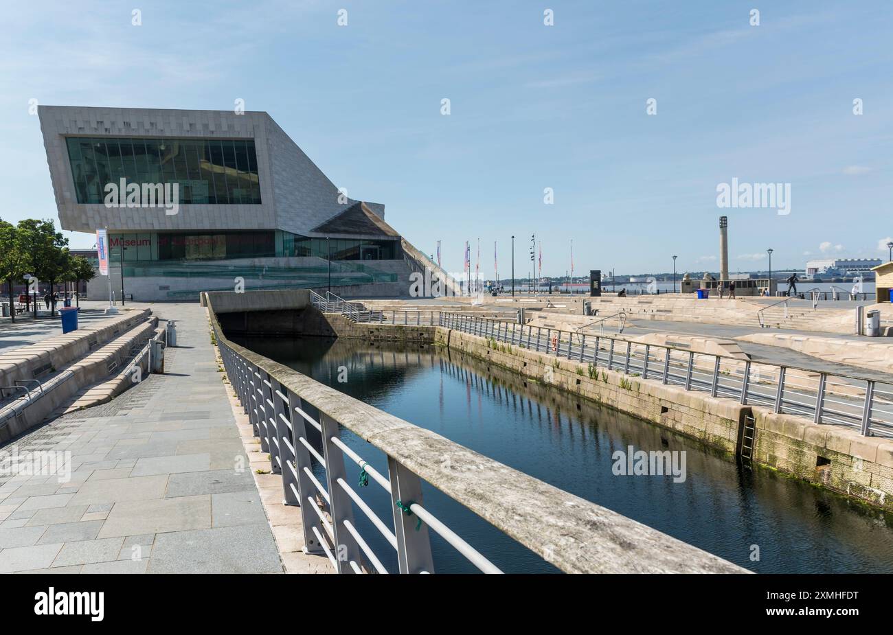 The Royal Albert dock area of Liverpool at Pier Head on the Waterfront ...
