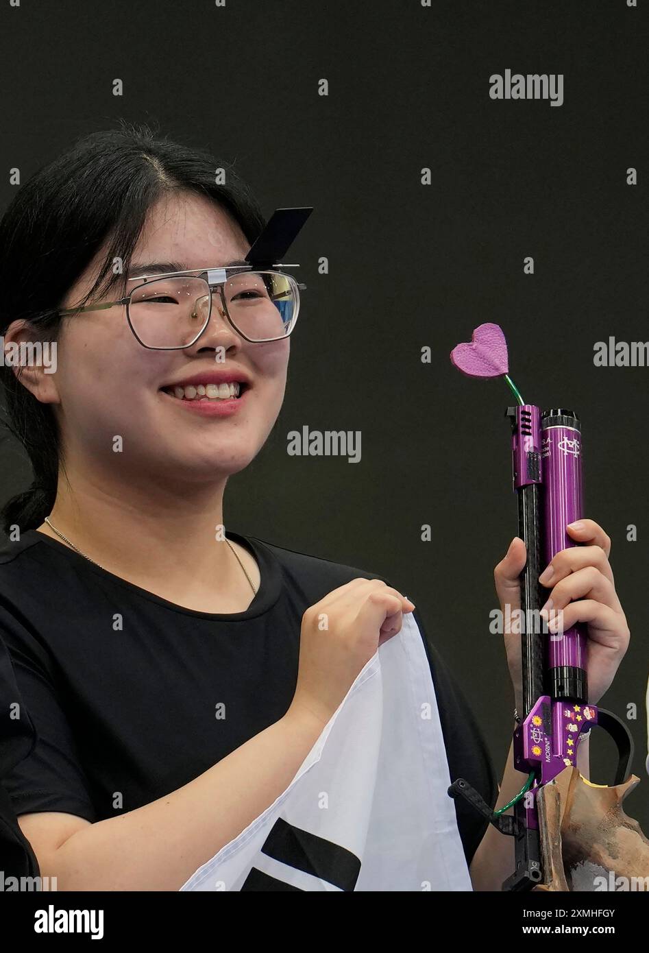 South Korea's Oh Ye-Jin celebrates after winning the gold medal in the ...