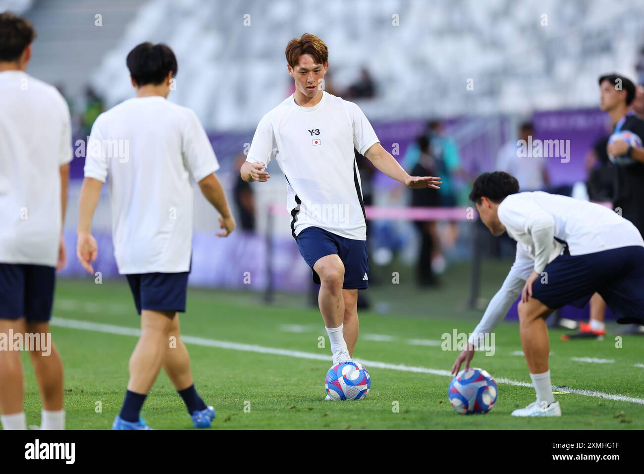 Bordeaux, France. 27th July, 2024. Asahi Uenaka (JPN) Football/Soccer ...