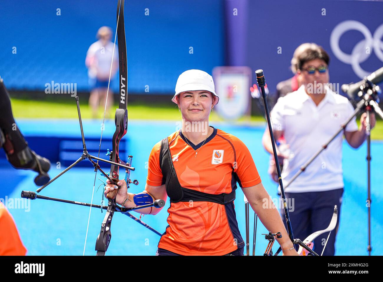 Paris, France. 28th July, 2024. PARIS, FRANCE - JULY 28: Laura van der ...
