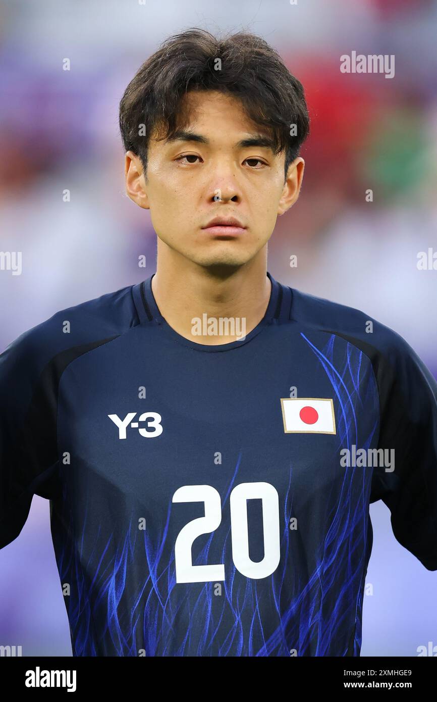 Bordeaux, France. 27th July, 2024. Fuki Yamada (JPN) Football/Soccer ...