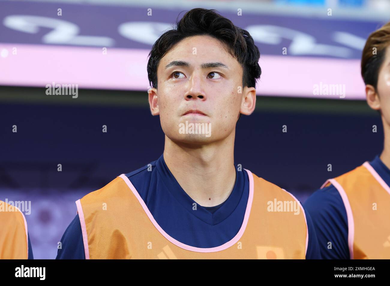 Bordeaux, France. 27th July, 2024. Takashi Uchino (JPN) Football/Soccer : Men's Group D match ...