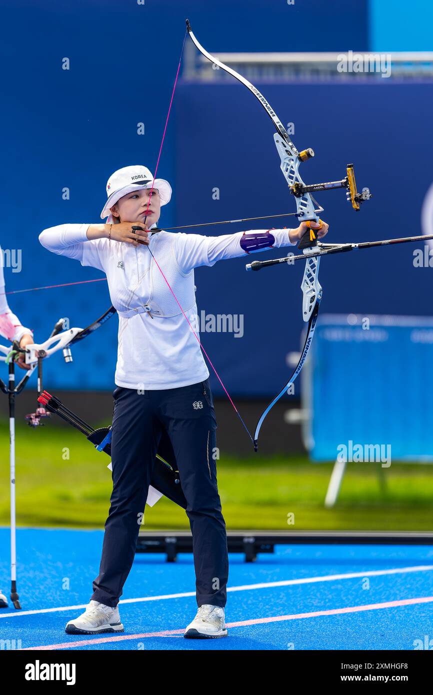 Paris, France. 28th July, 2024. PARIS, FRANCE - JULY 28: Hunyoung Jeon ...