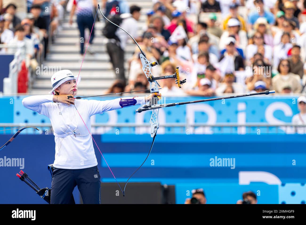Paris, France. 28th July, 2024. PARIS, FRANCE - JULY 28: Hunyoung Jeon ...