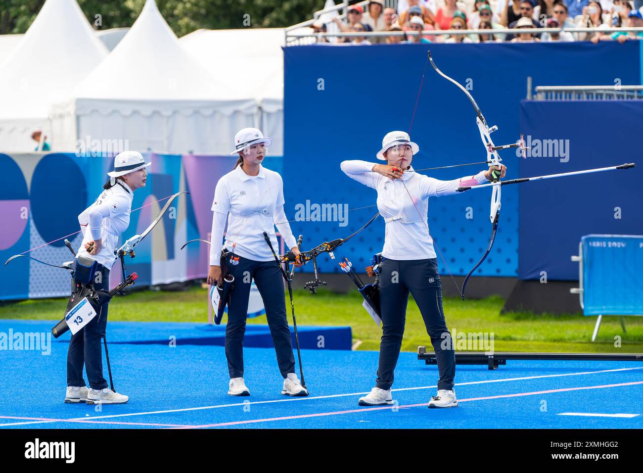 Paris, France. 28th July, 2024. PARIS, FRANCE - JULY 28: Hunyoung Jeon ...