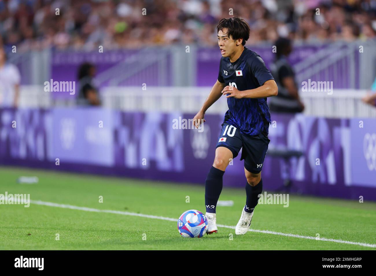 Bordeaux, France. 27th July, 2024. Koki Saito (JPN) Football/Soccer ...