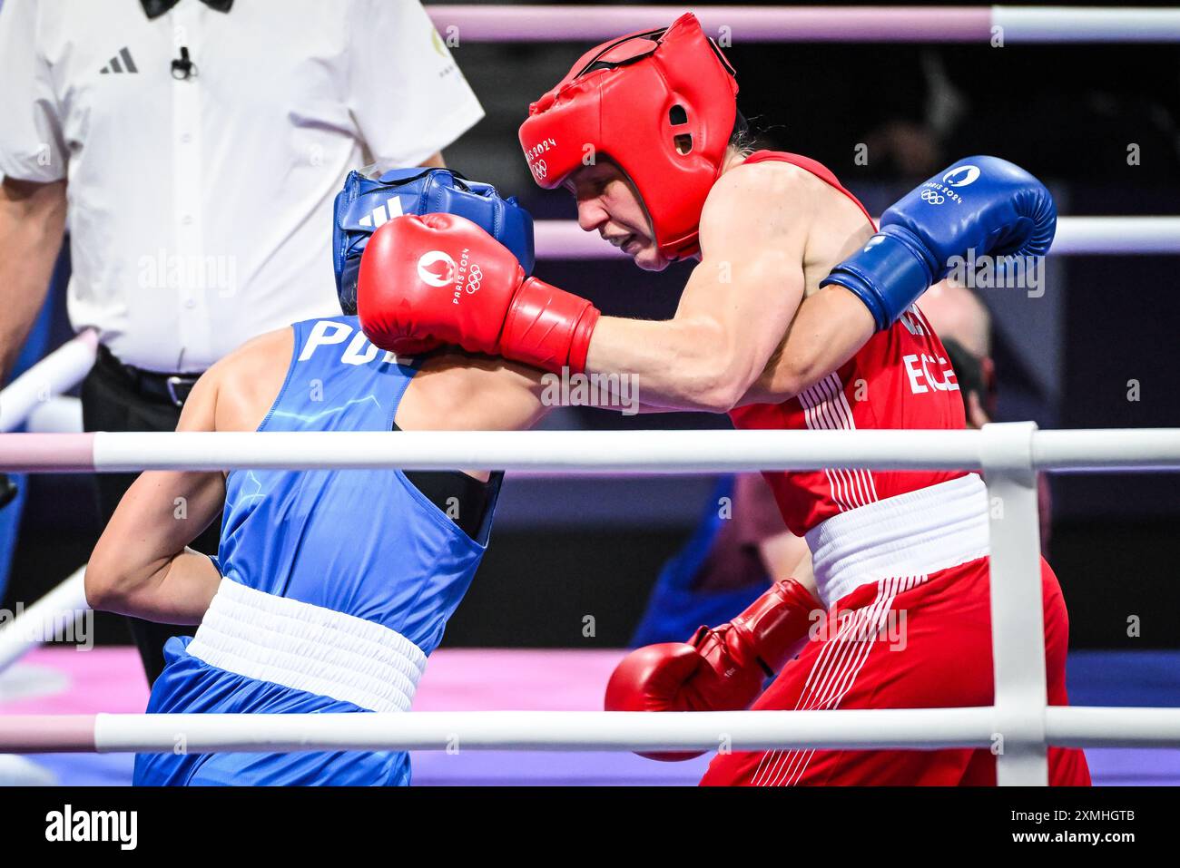 ECCLES Rosie of Great Britain and RYGIELSKA Aneta of Poland during the ...