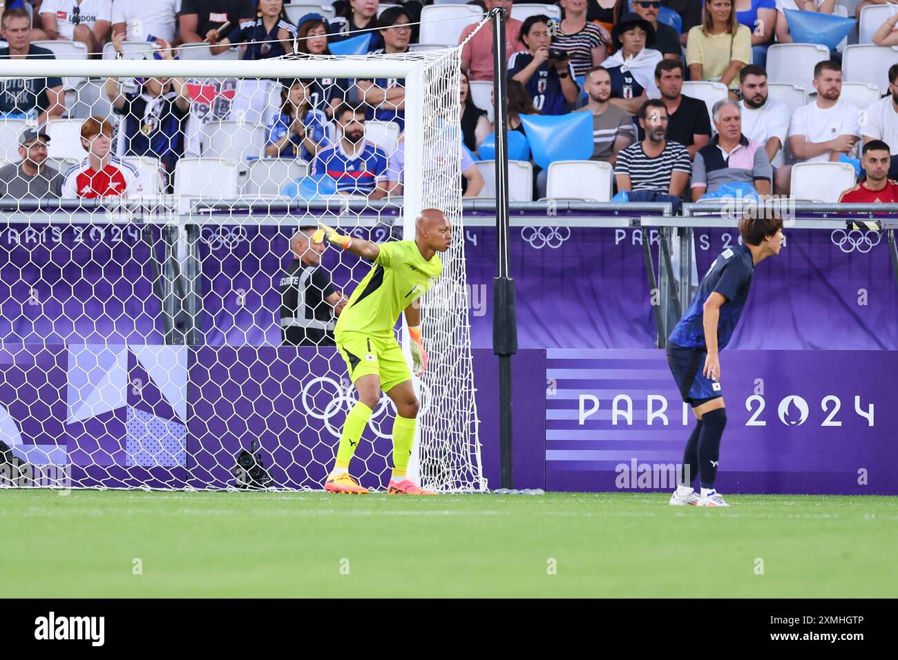 Bordeaux, France. 27th July, 2024. Leo Brian Kokubo (JPN) Football ...