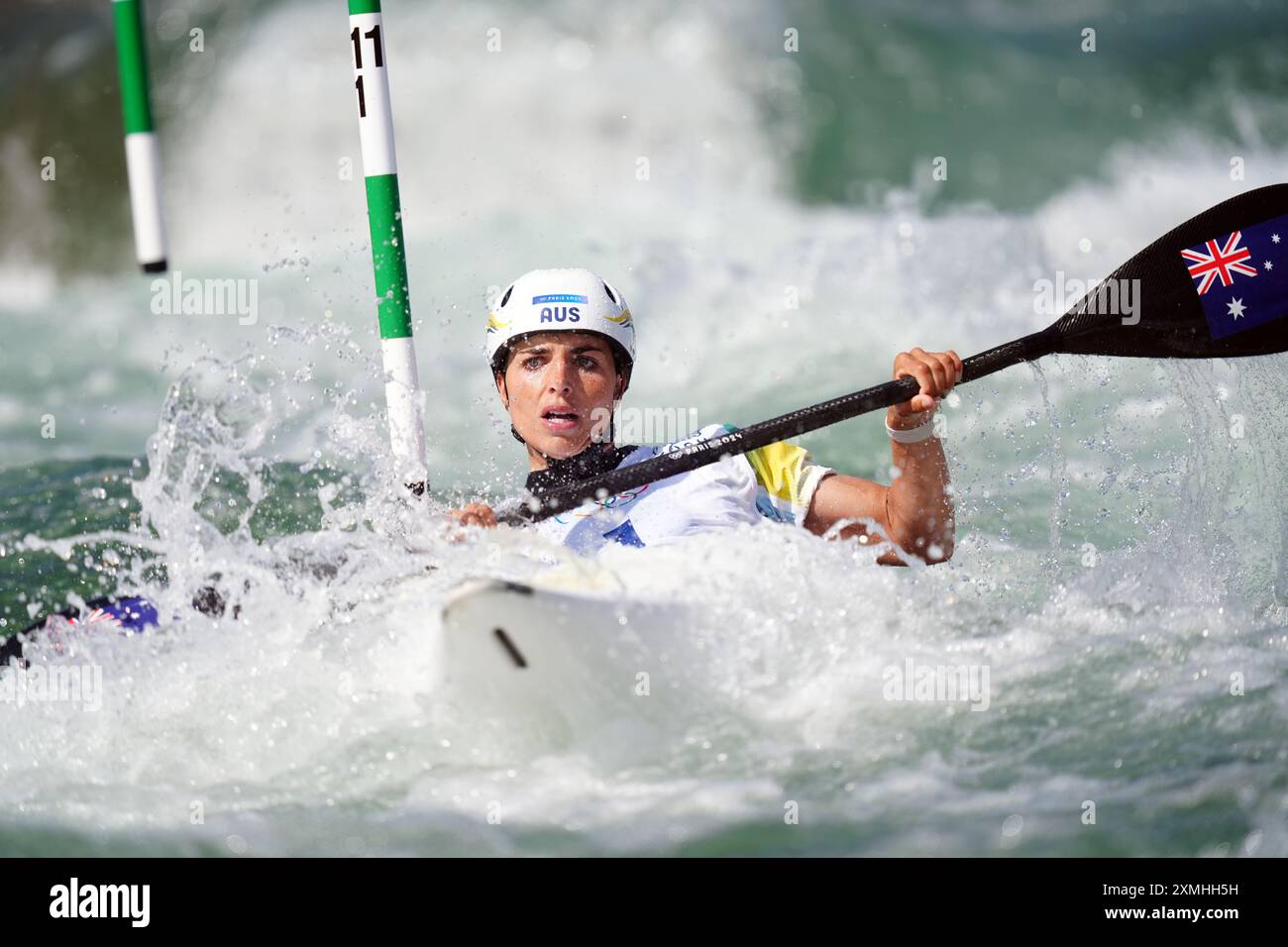 Australia's Jessica Fox during the Women's Kayak Single Semi final at ...