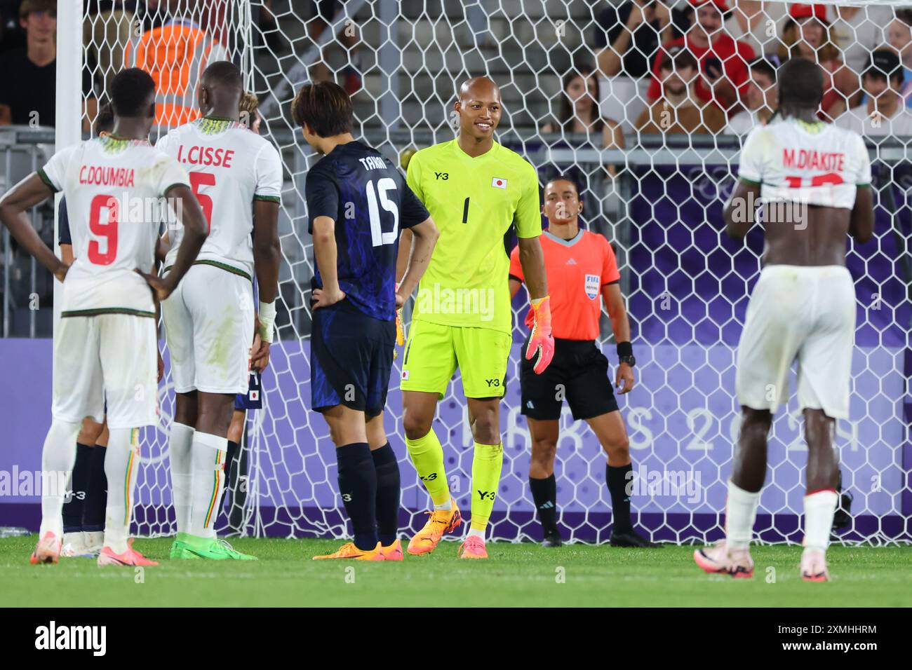 Bordeaux, France. 27th July, 2024. Leo Brian Kokubo (JPN) Football ...