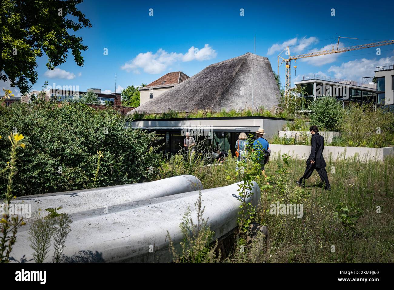 Berlin Lichtenberg OT Rummelsburg: Campus Flussbad, Areal mit Venue ...