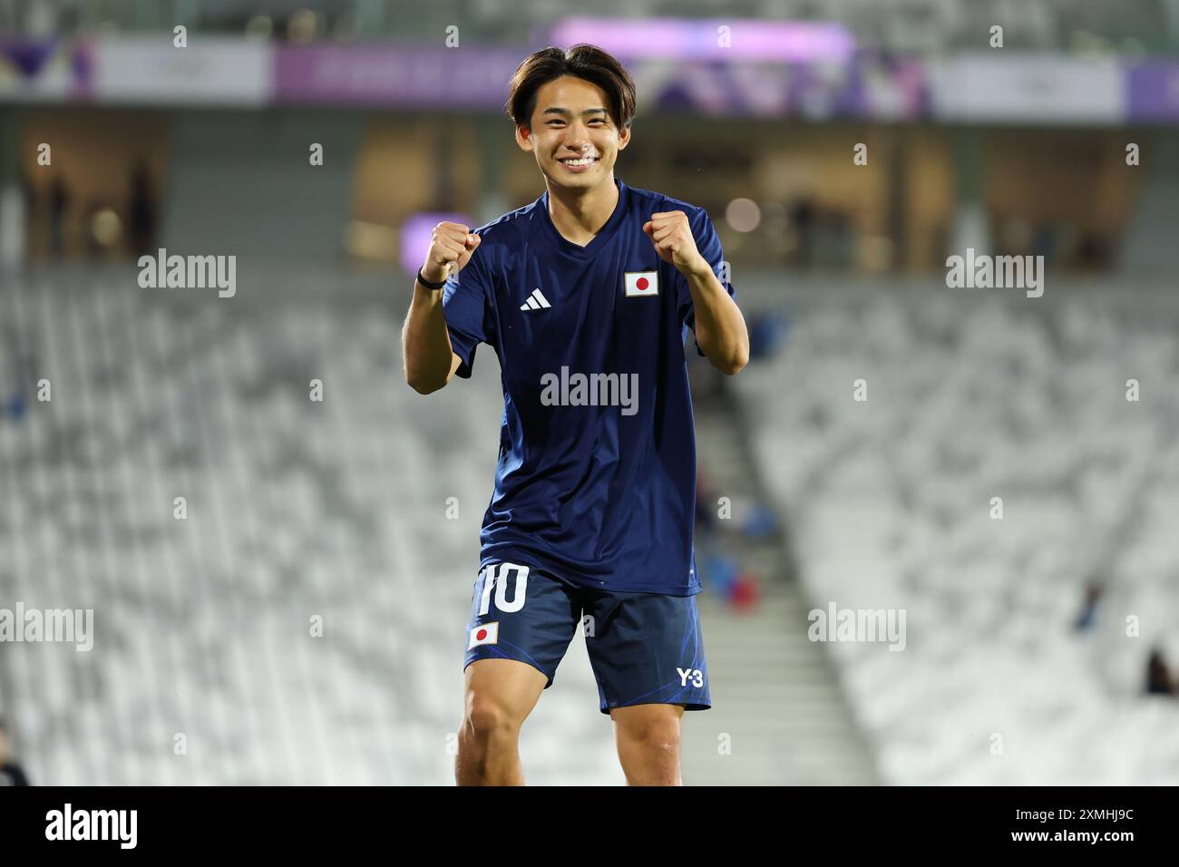 Bordeaux, France. 27th July, 2024. Koki Saito (JPN) Football/Soccer ...