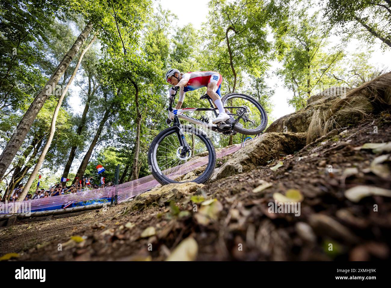 PARIS - Mountain bike star Pauline Ferrand-Prevot (FRA) in action at ...