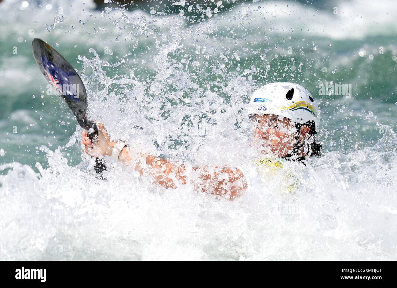 Australia's Jessica Fox during the Women's Kayak Single Semi final at ...