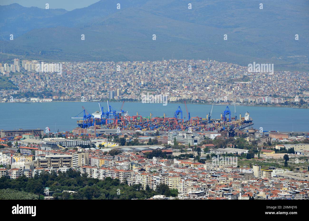 Izmir Bay in Izmir, Turkey Stock Photo - Alamy