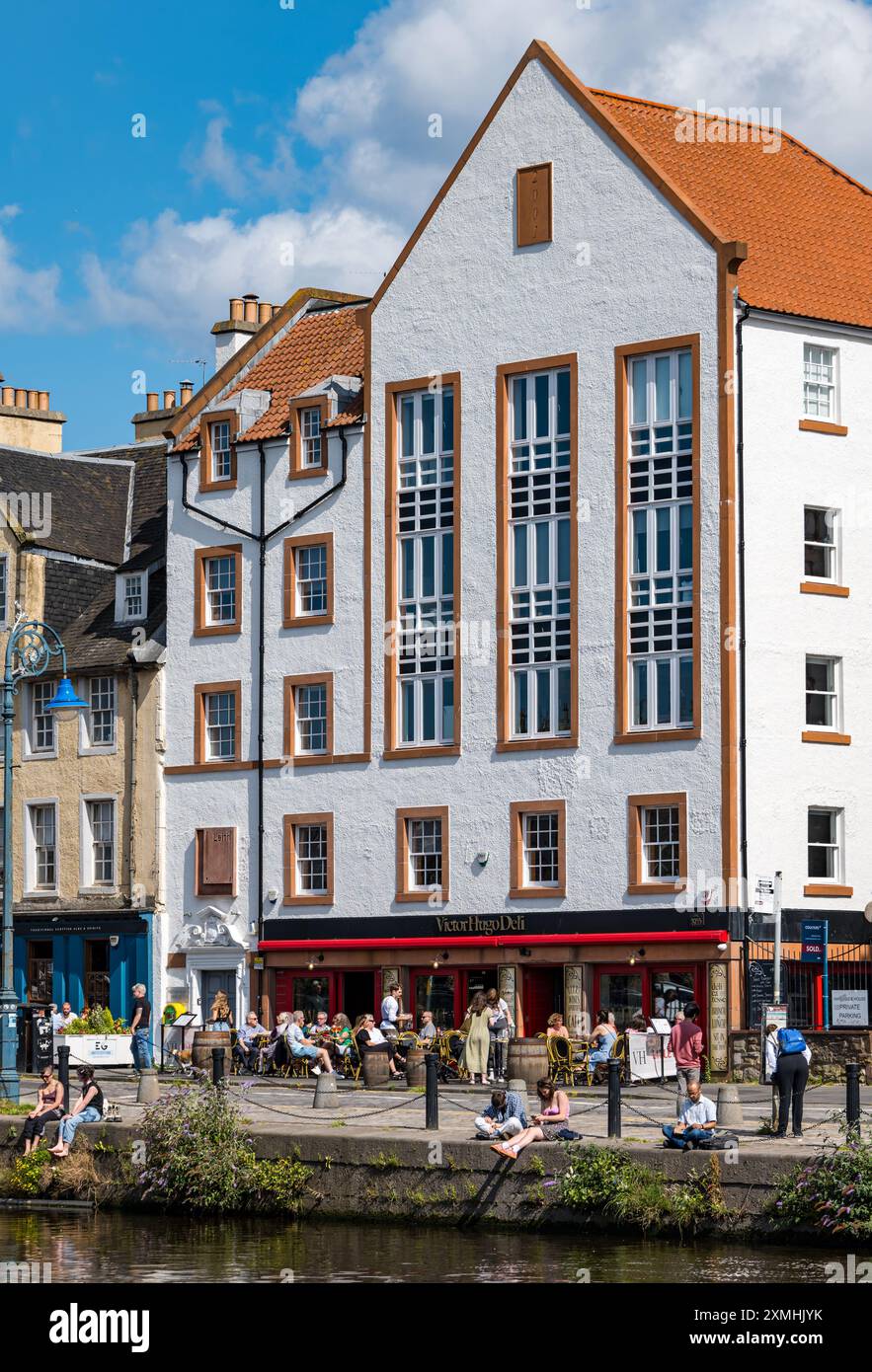 Leith, Edinburgh, Scotland, UK, 28th July 2024. UK Weather: with the ...