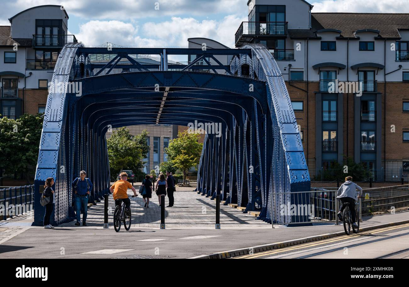 Leith, Edinburgh, Scotland, UK, 28th July 2024. UK Weather: with the ...