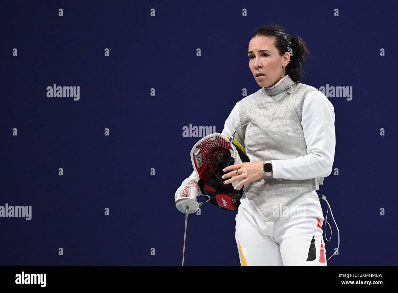 Paris, France. 28th July, 2024. Olympic Games, Paris 2024, foil singles ...
