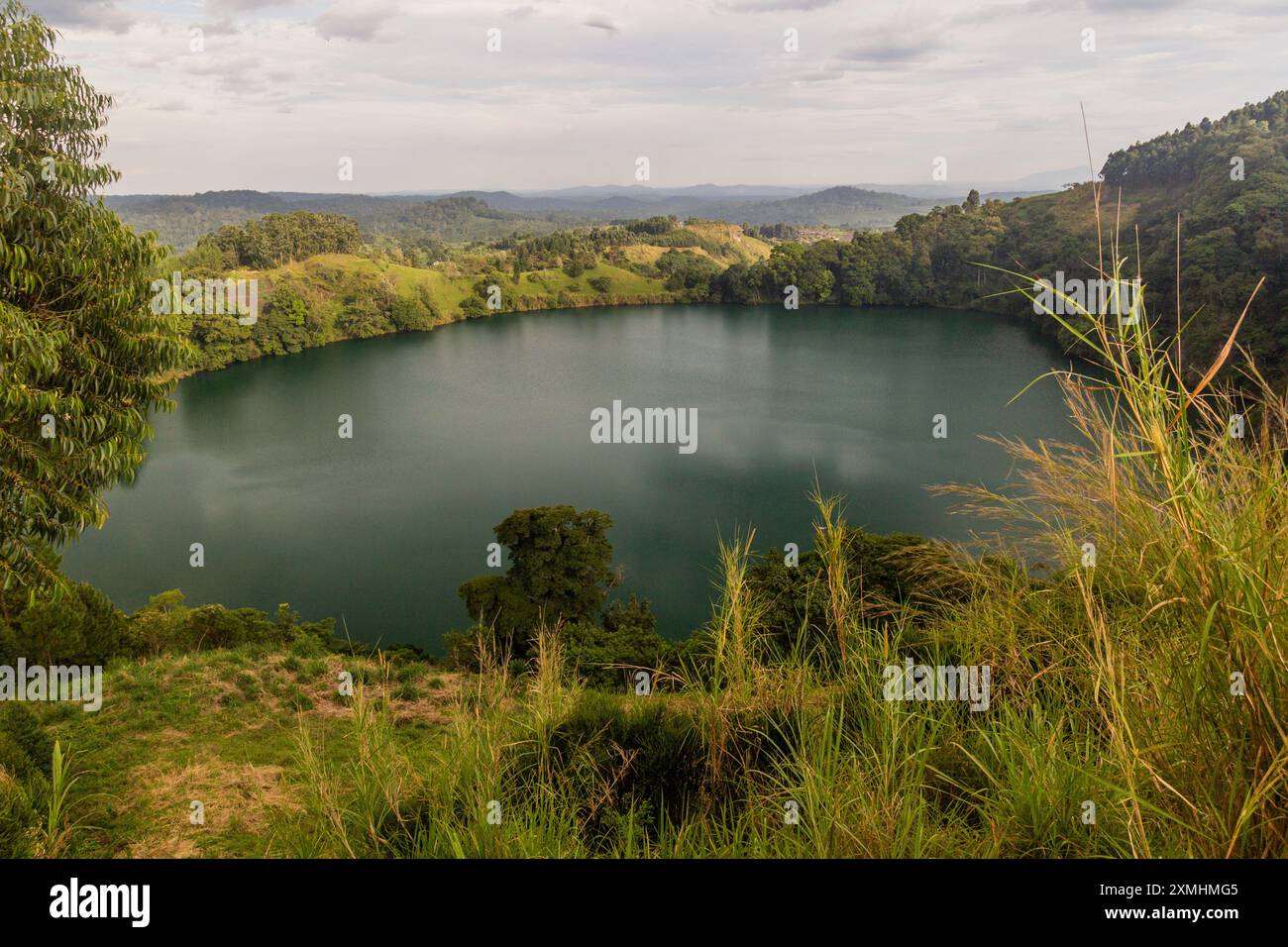Nyamirima lake near Fort Portal, Uganda Stock Photo - Alamy
