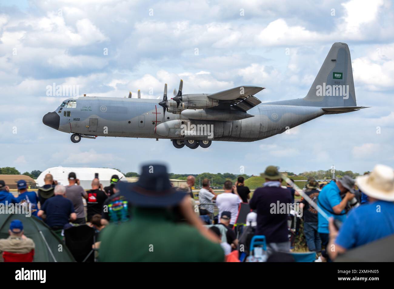 Royal Saudi Air Force - Lockheed C-130H Hercules, arriving at RAF ...