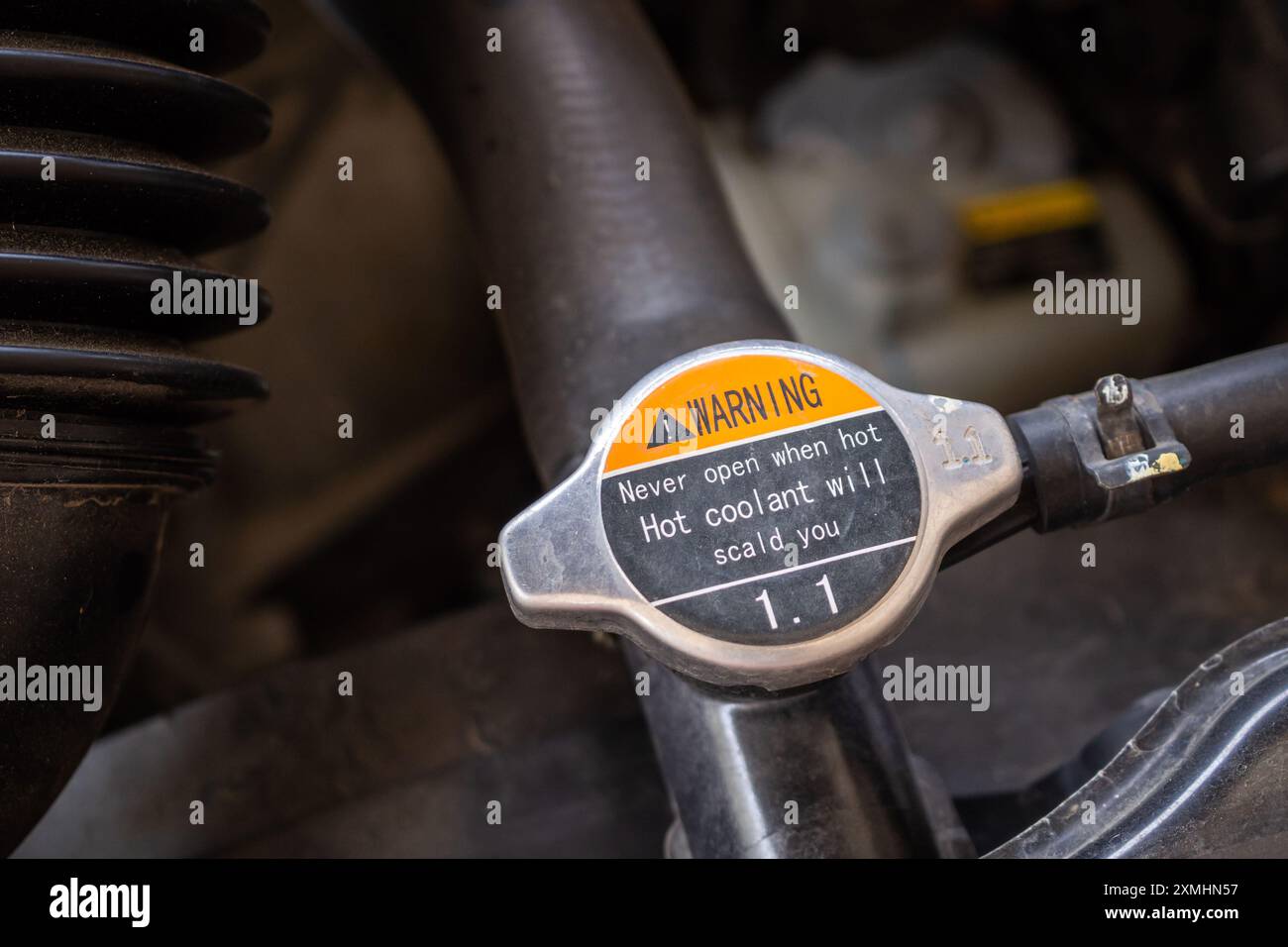 car coolant system close up Stock Photo - Alamy
